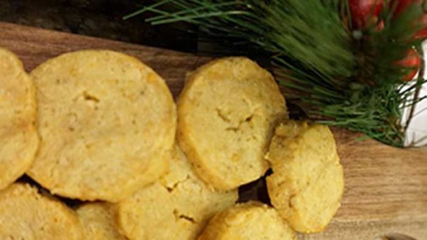 Cheddar Cheese Coins - Jill's Table